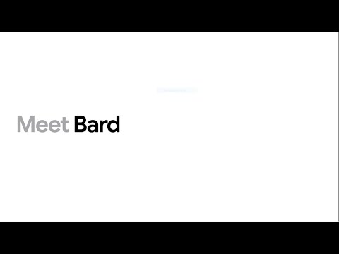 Meet Bard | Official Google Bard Demo By Google | Google Bard AI First Look #googlebard #bardai