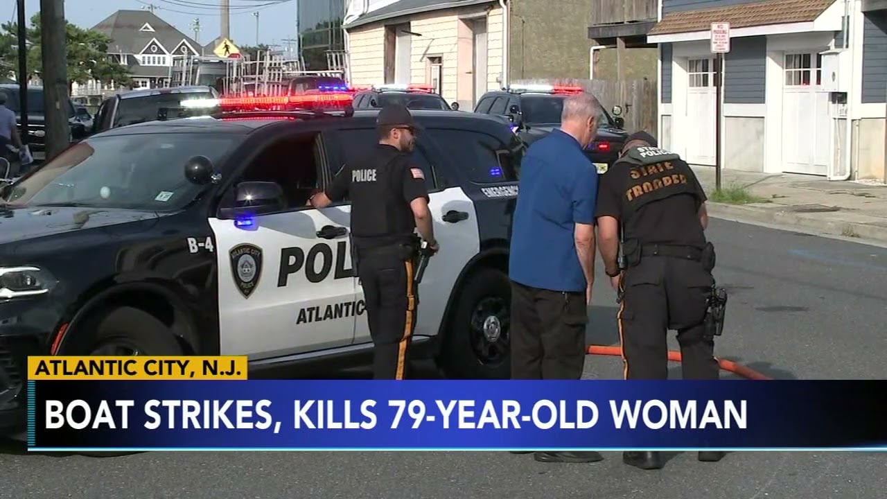 South Jersey woman struck, killed by boat off Atlantic City coast
