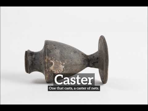 What is Caster? | How to Say Caster in English? | How Does Caster Look?