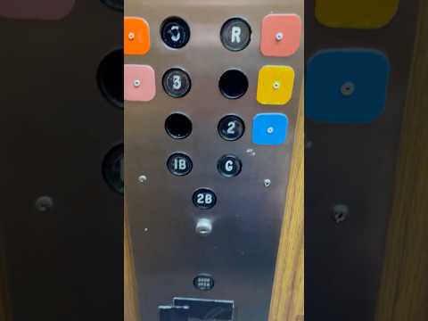(2025) Disgusting Westinghouse Black Button Elevator @ the Truist Parking Garage in Richmond, VA