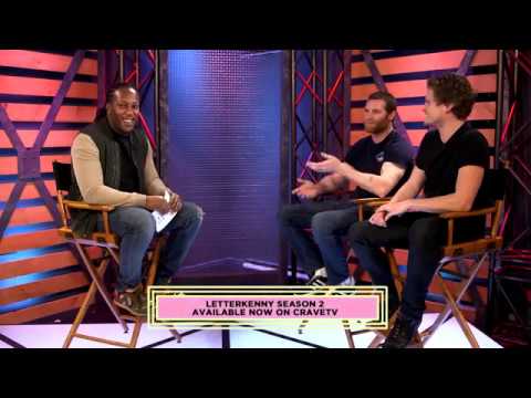 Tyrone Chats With Letterkenny's Jared Keeso & Nathan Dales