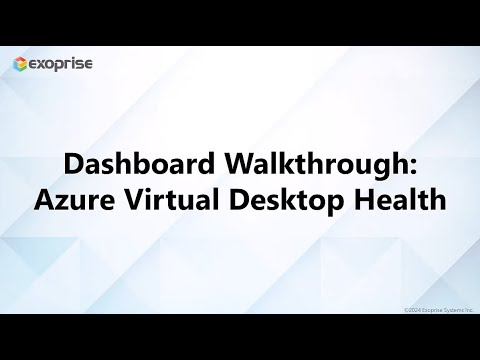 AVD Performance Dashboard