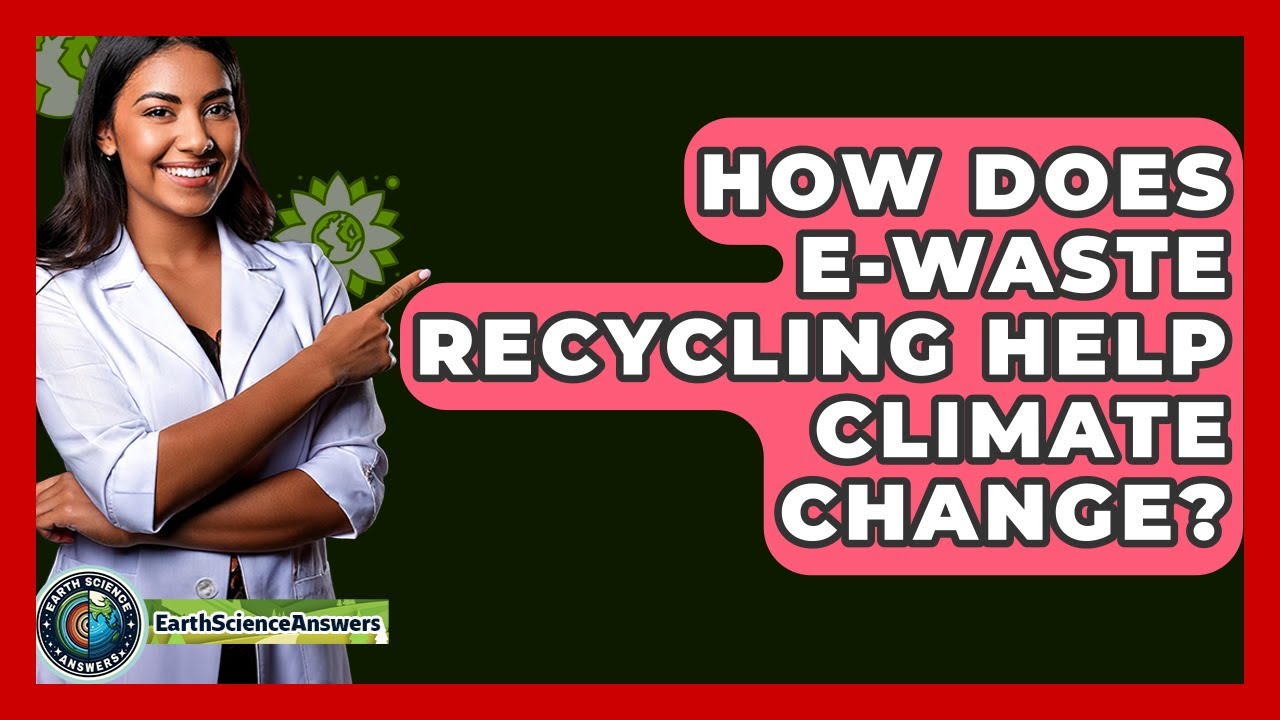 How Does E-waste Recycling Help Climate Change? - Earth Science Answers