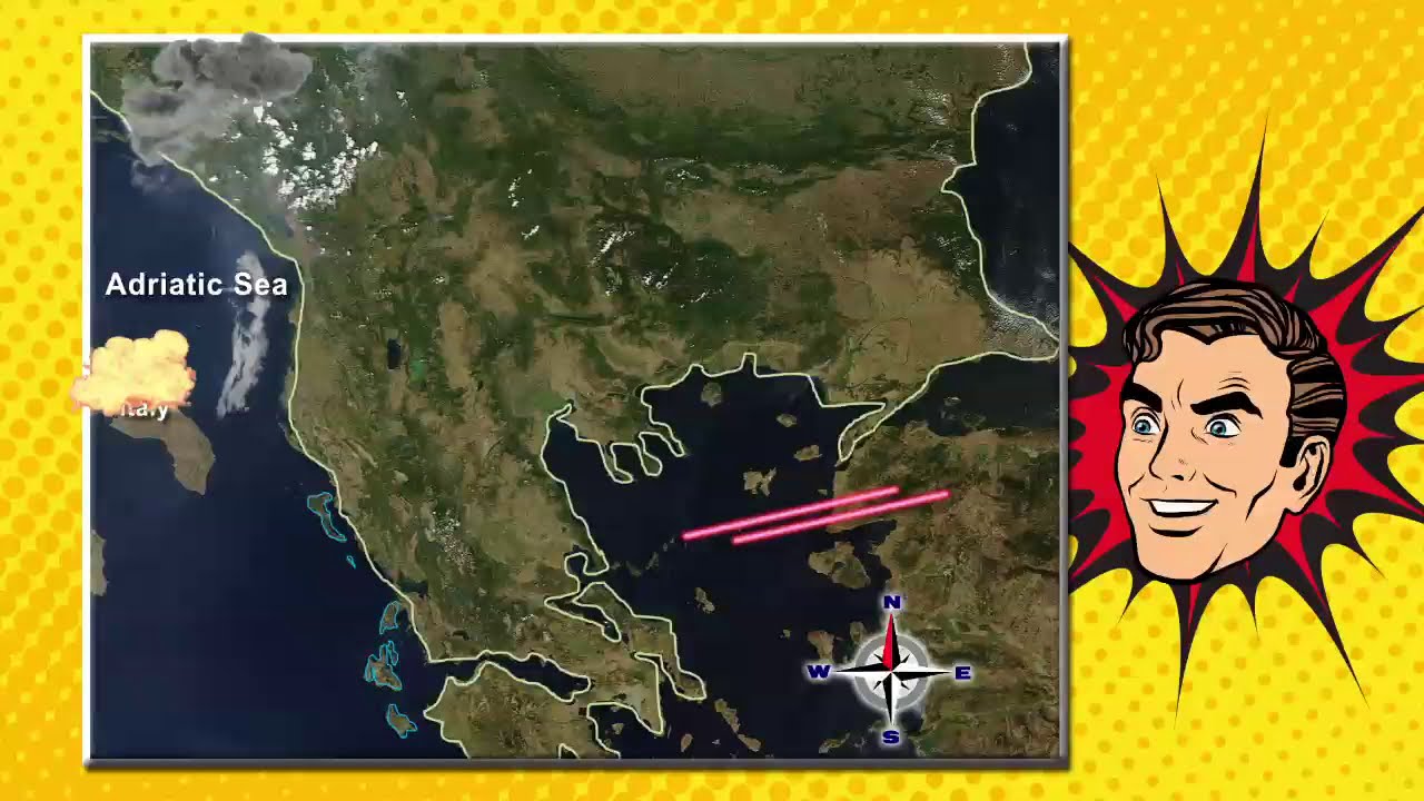 Ancient Greece Physical Geography Map Activity | Fun Greece Geography Game