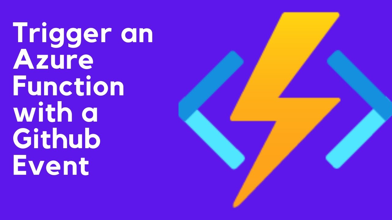 Trigger an Azure Function with a Github Event