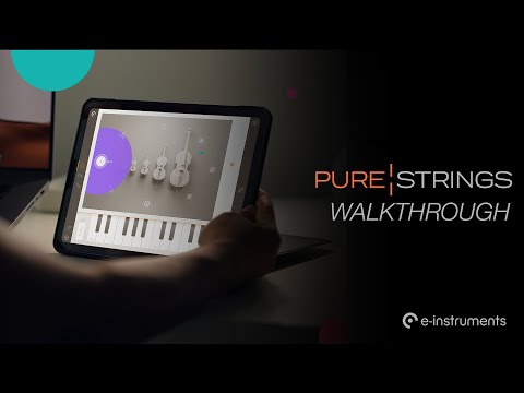 e-instruments에서 iOS용 가상 스트링 악기 앱 Pure Strings 출시 > 뉴-스 | 스원포코