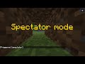 Survival Friendly Spectator (Multiplayer/Singleplayer) Minecraft Data Pack