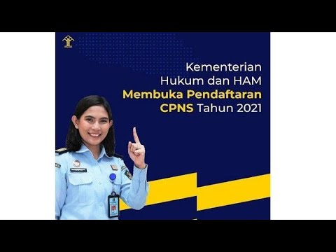 Pendaftaran CPNS Kemenkumham 2021 Ditutup 26 Juli 2021, Login sscasn.bkn.go.id, Cek Syaratnya