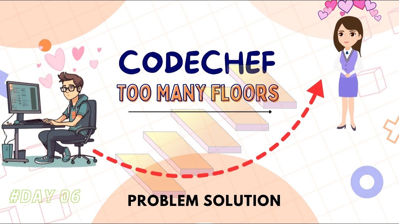 CodeChef Too many Floors Problem Solution || #coding #codechef #codechefsolution #FLOORS #java #day6