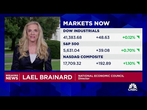 New PCE data shows economy can continue expanding while inflation moves down, says Lael Brainard