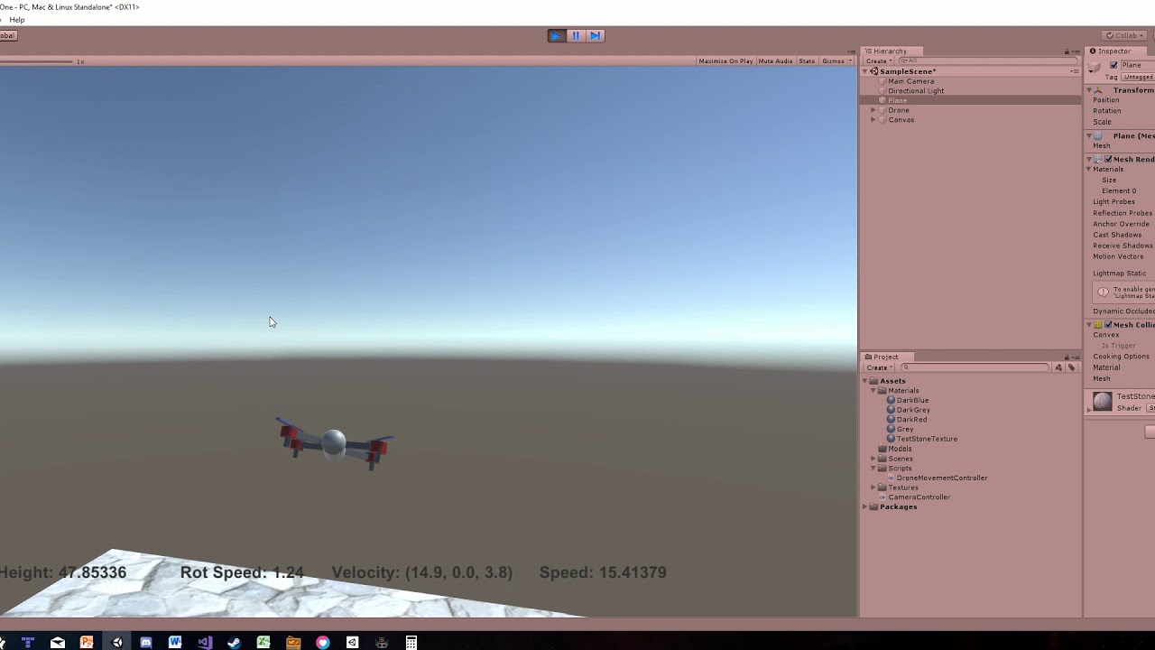 Unity Simple Drone Demo