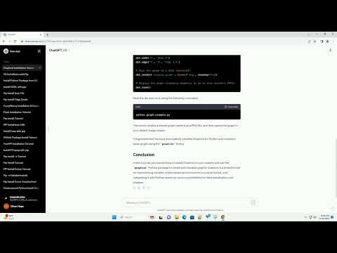pip install graphviz
