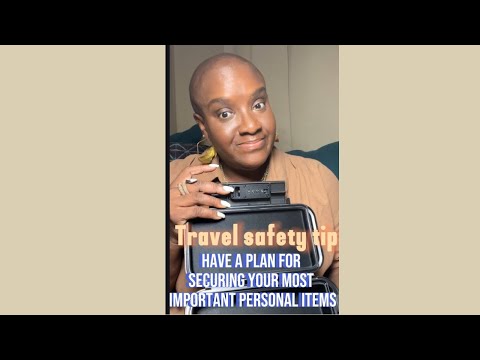 Travel safety tip:How to Keep Your Valuables Safe While Traveling