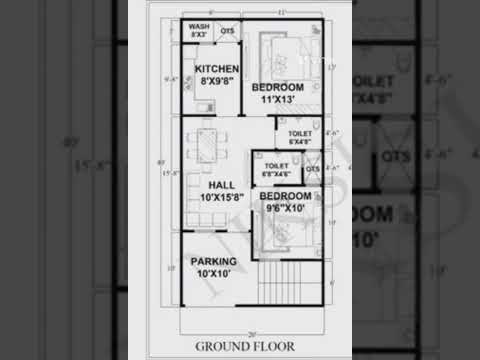House plan 🏠 16*50