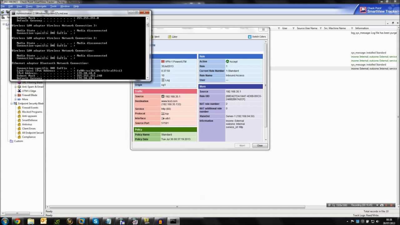Check Point Basics - Part 1