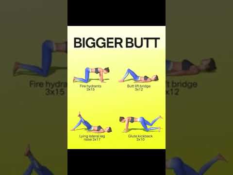 Try the best bigger butt workout at home #healthy #workout #shorts