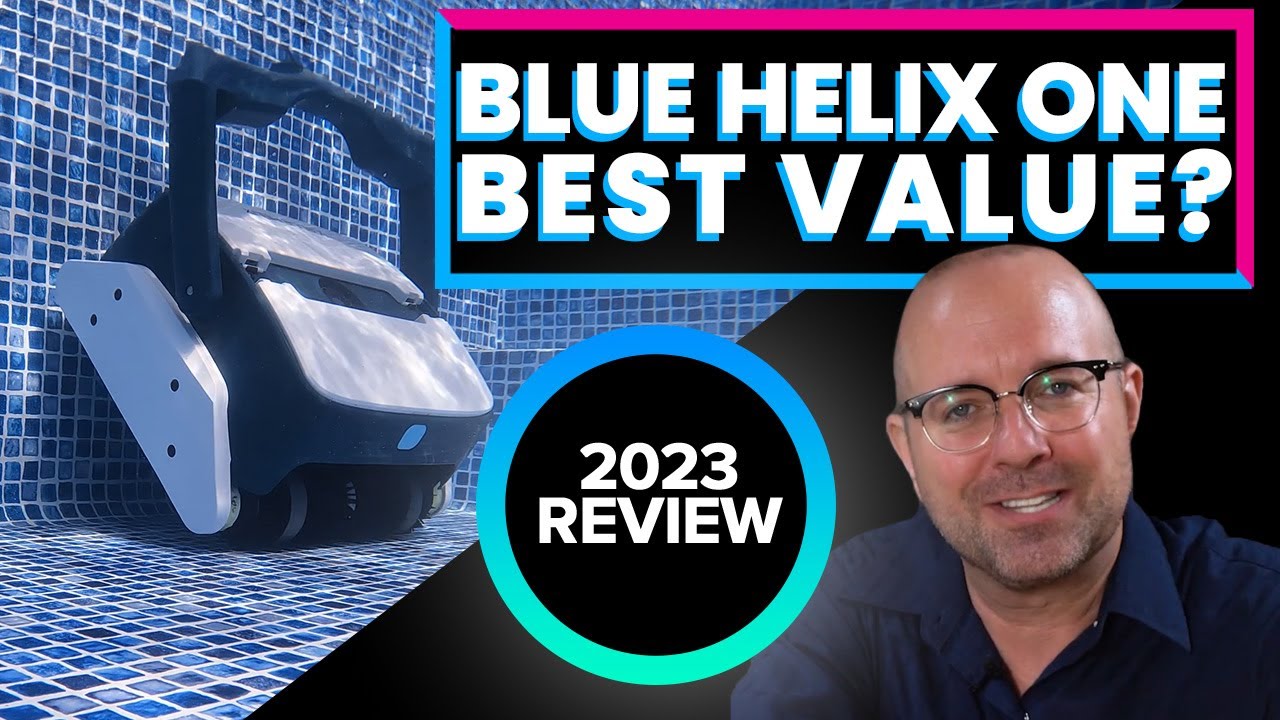 Best Pool Robot for 2024? Waterline, App, & More - Blue Helix One Robotic Pool Cleaner Review