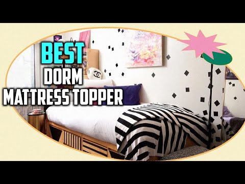 Top 5 Best Dorm Mattress Topper [Review] - Hypoallergenic Topper Pad Cover [2023]