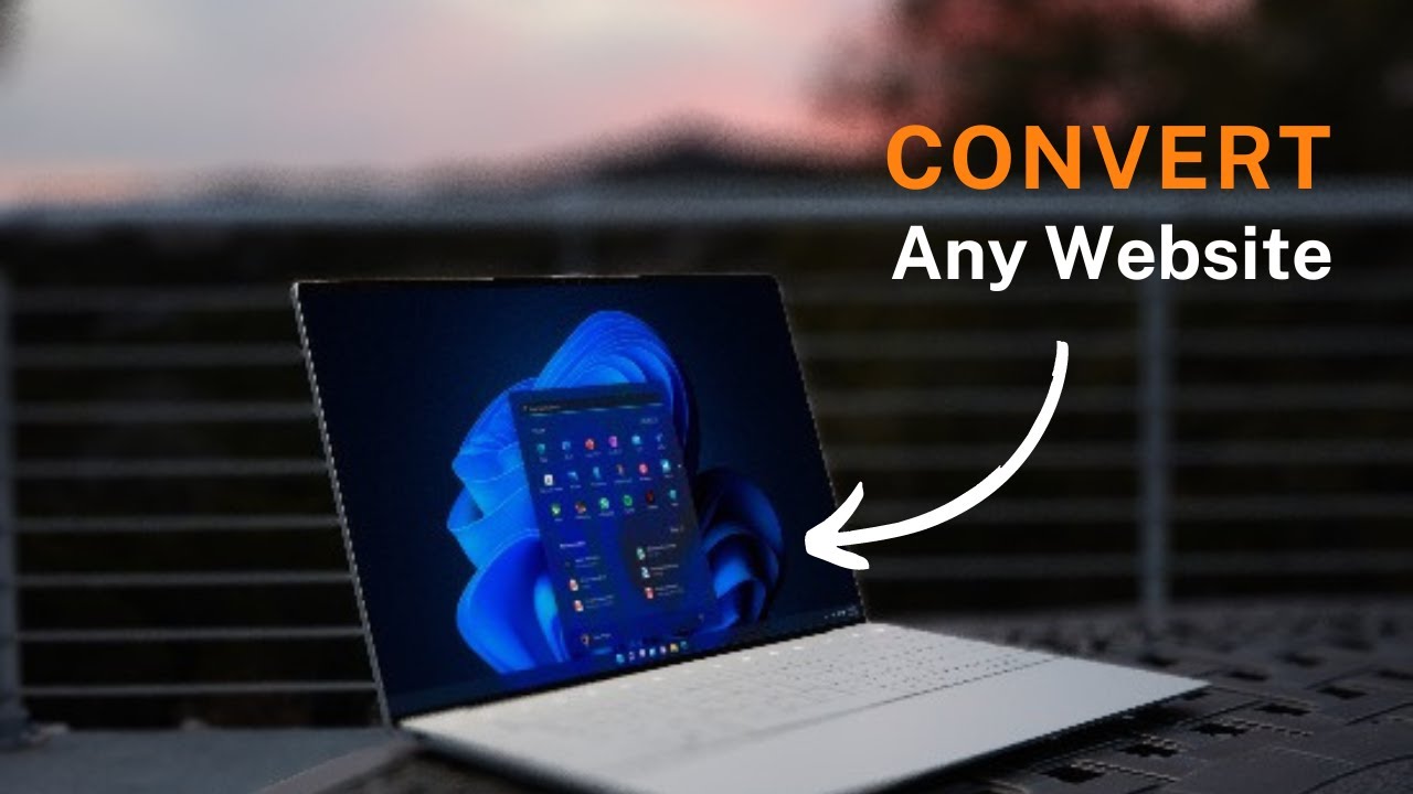 Turn  a PHP/JavaScript website into a Desktop Application