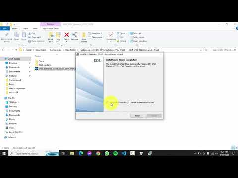 How to Install SPSS Software - Full Version - IBM SPSS 27