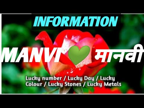 मानवी नाम का मतलब || Manvi Name Meaning || All In One Information