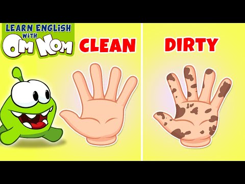 Learn With Om Nom | Learn Opposites with Om Nom | Toddler Learning Video