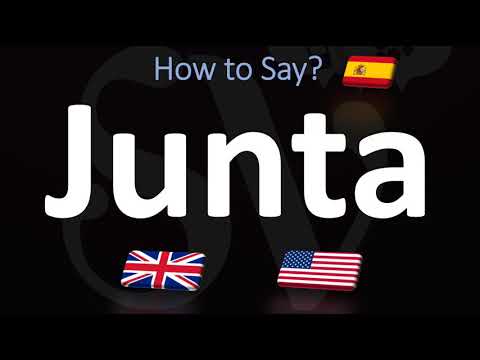 How to Pronounce Junta? (3 WAYS!) UK/British Vs US/American English Pronunciation + Spanish