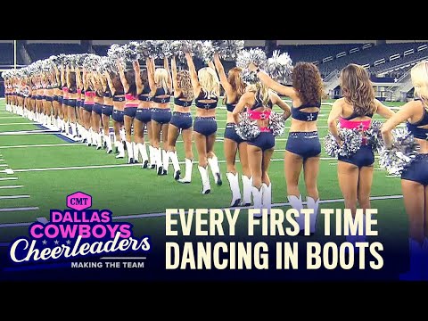 Every First Time Dancing In Boots 👢 #DCCMakingTheTeam | CMT