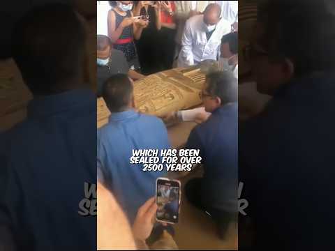 This 2500 Year Old Coffin was Opened for the First Time
