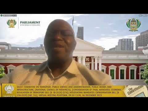 Select Committee on Transport, Public Service and Administration, Public Works and Infrastructure…