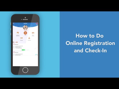 How to Do Online Registration and Check-In