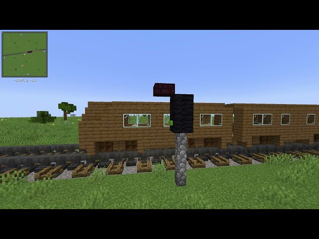 Command Block Train Minecraft Map