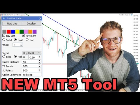 Trendline Trader EA | Buy Trading Utility for MetaTrader 5