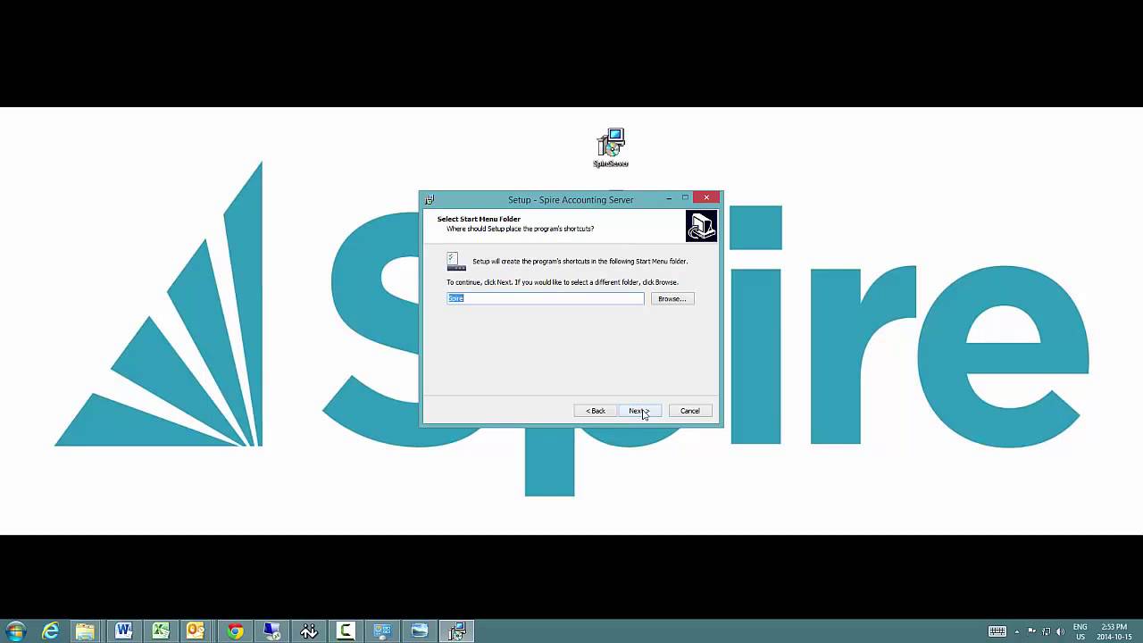 Spire Server Installation 2014