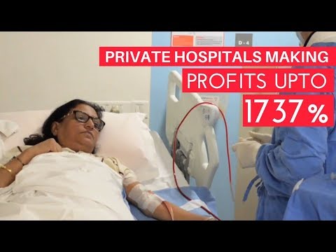 Private Hospitals in India Making Profits up to 1737%