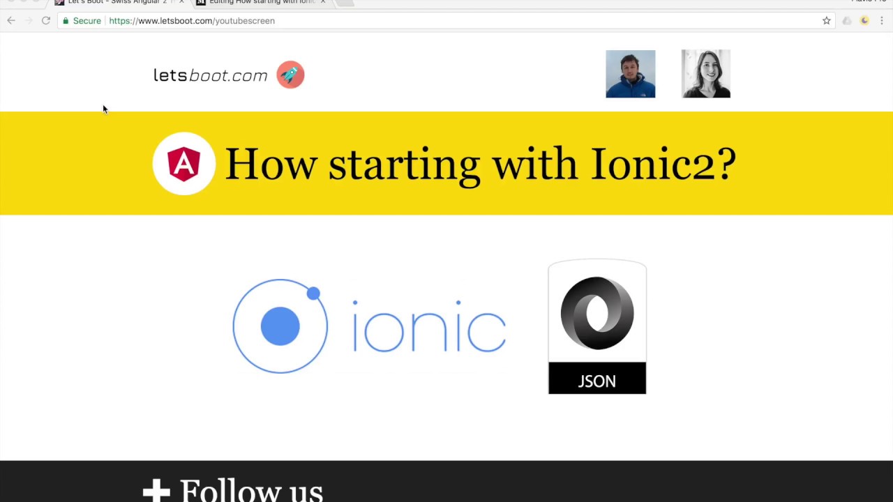How starting with Ionic2?