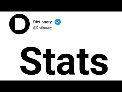 Stats Meaning In English