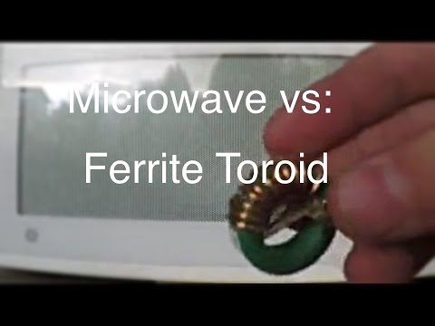 Microwave vs ferrite Toroid!