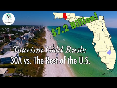 Tourism Gold Rush: Walton County vs. The Rest of the U.S.