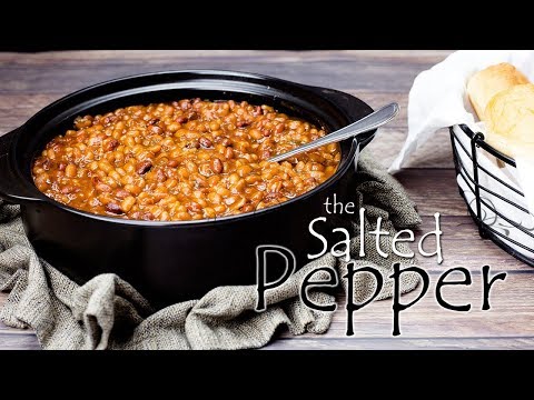 BETTER than BUSH'S Homemade Baked Beans ~ Ninja Foodi Recipe