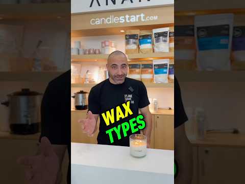 Best wax for candle making?! 🕯️✨ #candles #soywax #cocosoy