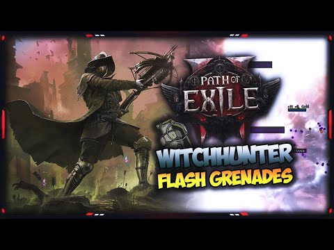 [PATH OF EXILE 2] – FLASH GRENADE WITCHHUNTER – BIG EXPLOSIONS – SUNGLASSES ADVISED!