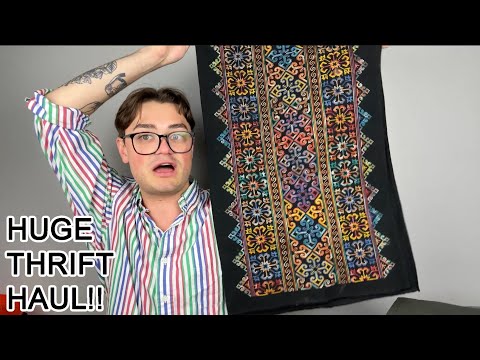 HUGE Thrift + Bins Haul to Resell on Poshmark & Depop! (Ryan Haul!)