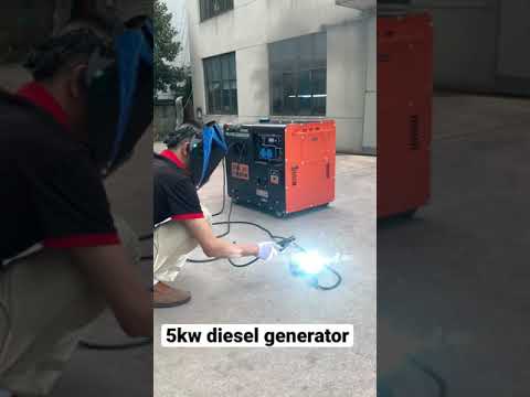 5kw diesel welding generator