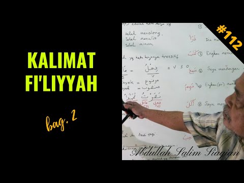KALIMAT FI'LIYYAH BAGIAN 2 || ARABIC FROM ZERO EDISI #112