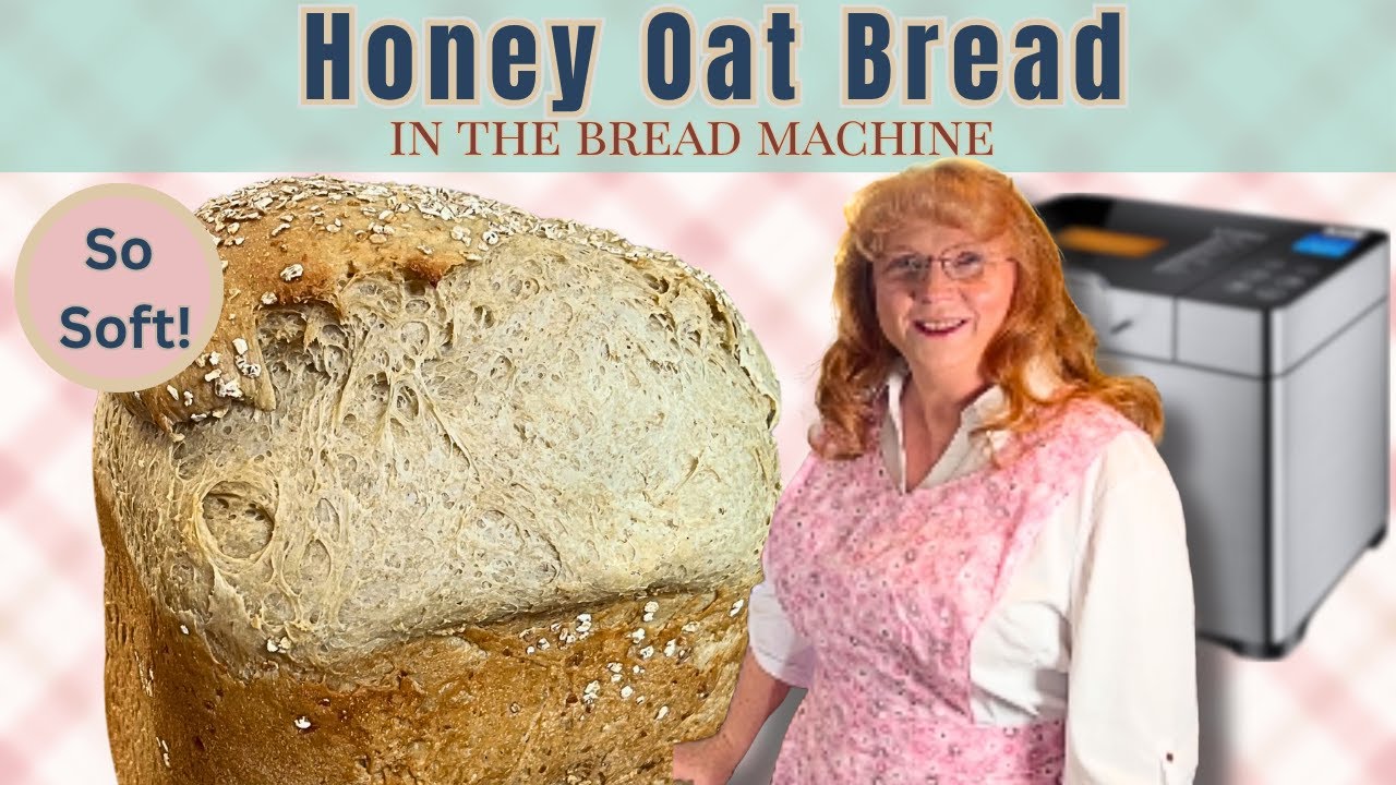 SOFT & FLUFFY Honey Oat Bread – Easy Bread Machine Recipe You’ll Love!