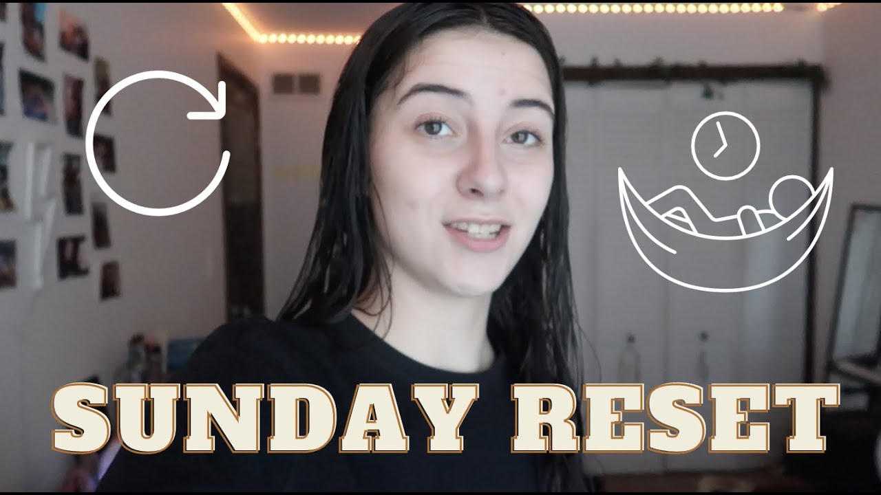 SUNDAY RESET VLOG: creating content, cleaning + being productive