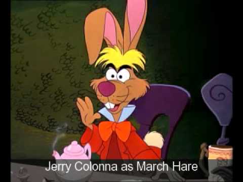 Alice In Wonderland 1951 Main Characters Cast Members (Whole Cast In Discription Box)