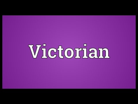 Victorian Meaning