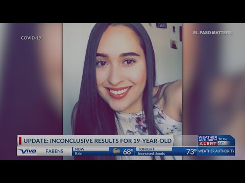 Inconclusive COVID results for 19-year-old